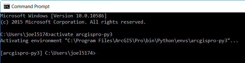 ArcGIS Pro + Conda + Jupyter Notebook + ArcGIS Python API ArcGIS Pro + Conda + Jupyter Notebook + ArcGIS Python API