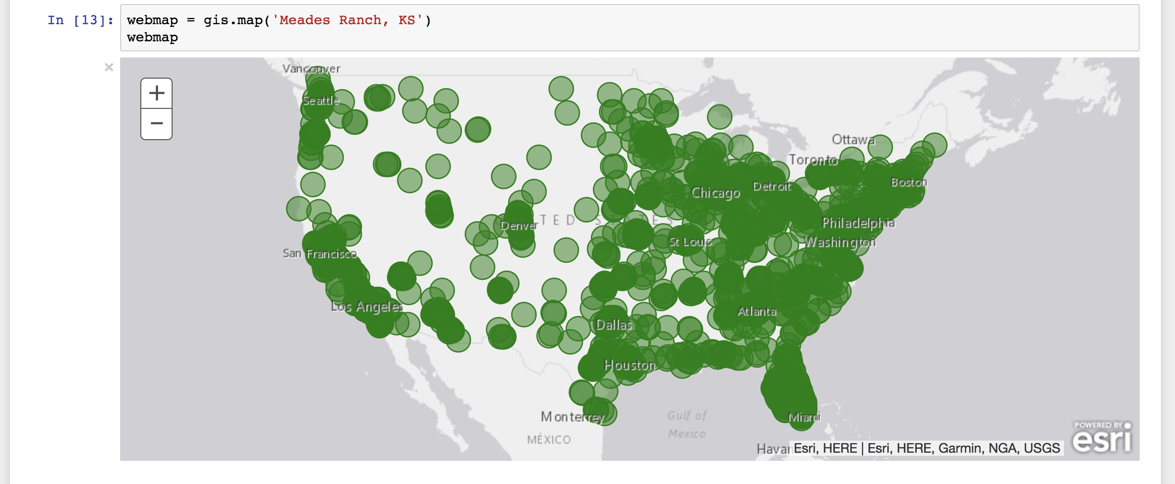 Creating A Spatialdataframe From A Web Gis Item 3685
